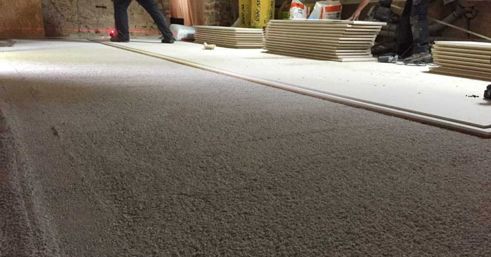 Chape sèche: Prix, Pose, Avantages, Types. - PaveBéton