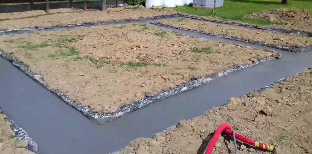 Comment faire une Fondation en béton pour un abri de jardin?