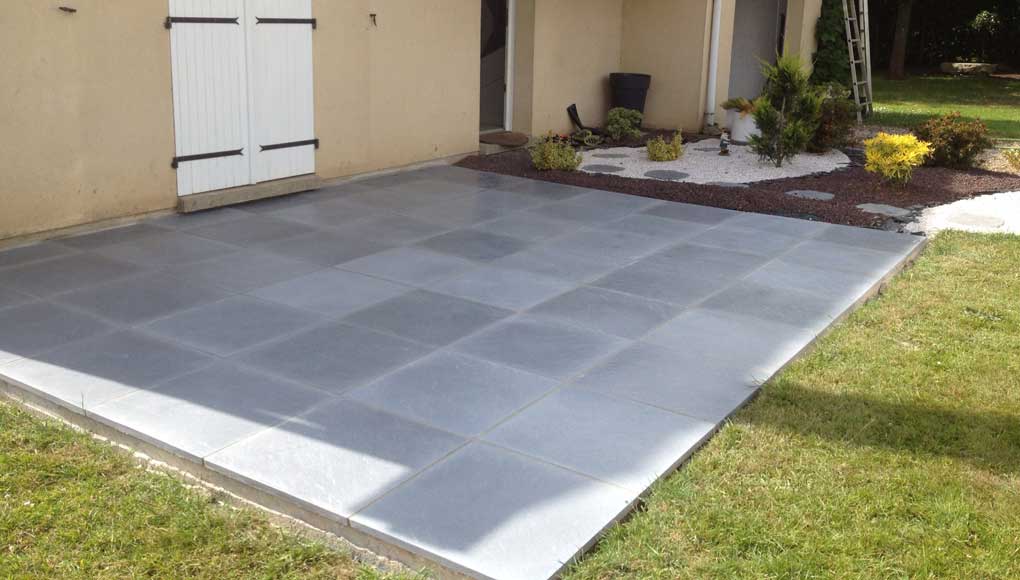 Terrasse en dalles de béton: Avantages, Types, Prix - PaveBéton