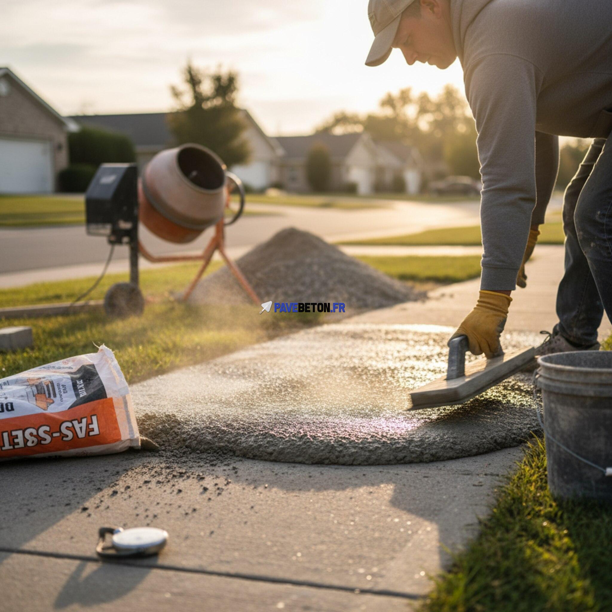 Comment accélérer la prise du béton avec un béton rapide? - PaveBéton