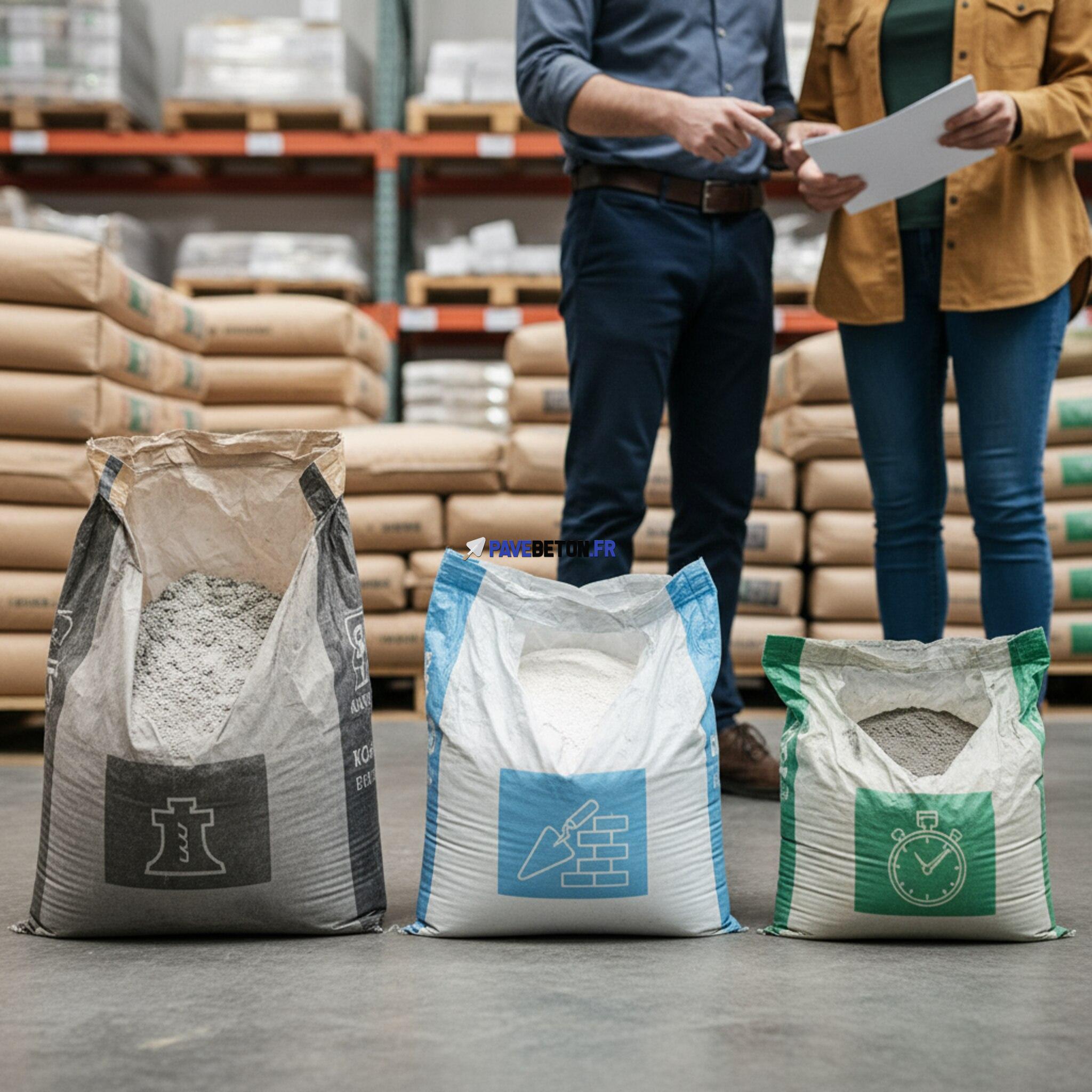 Comment choisir un sac de ciment adapté à vos besoins? - PaveBéton