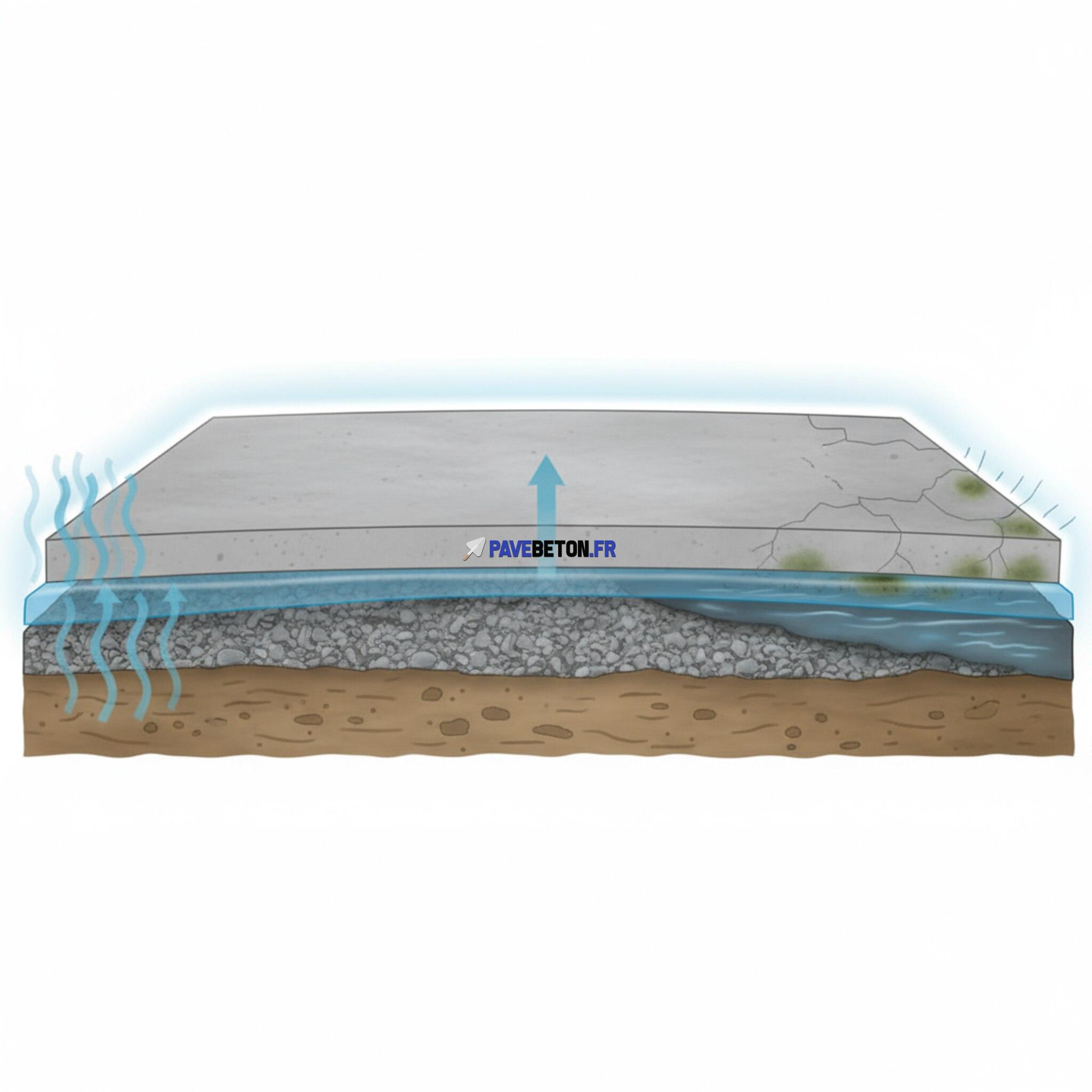 Quels sont les avantages d’un film polyane sous une dalle de béton ...