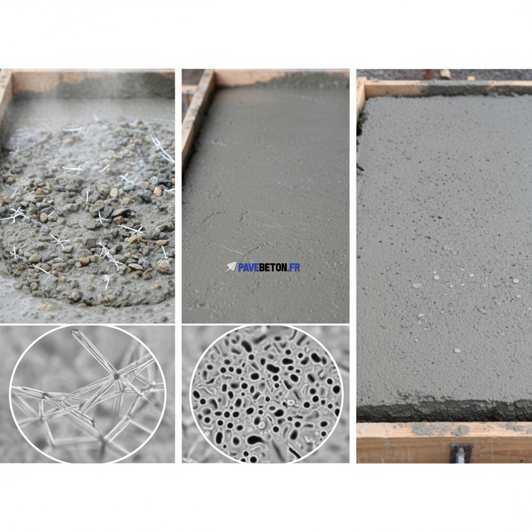 Quels sont les processus de prise et de durcissement du béton? - PaveBéton
